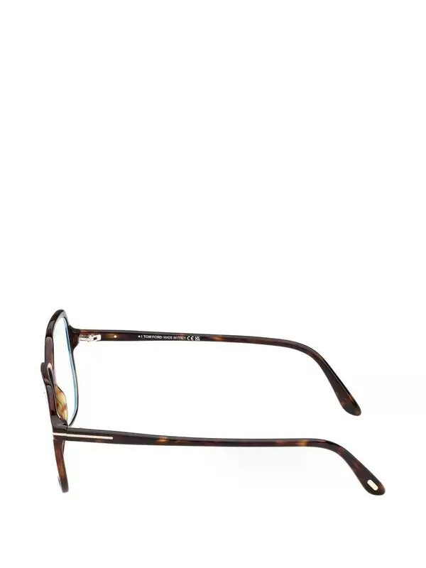TOM FORD Square-frame Glasses - Brown