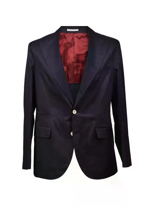 Brunello Cucinelli Peak-lapel Single-breasted Blazer