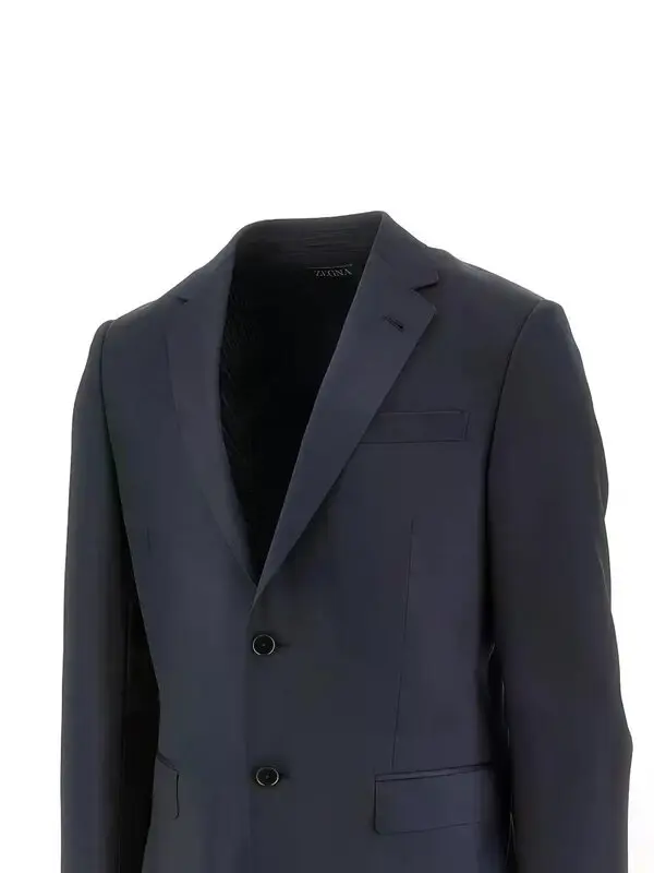 Zegna Single-breasted Wool Suit