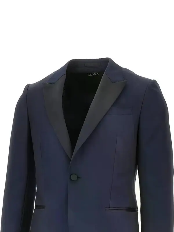 Zegna Peak-lapel Single-breasted Suit