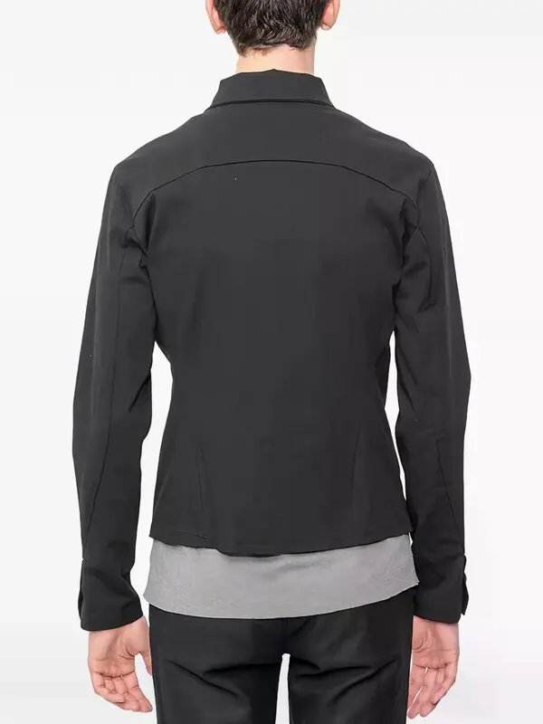 MA+ Trucker Cross-stitch Button-up Jacket