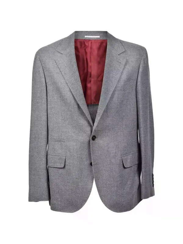 Brunello Cucinelli Peak-lapel Single-breasted Blazer