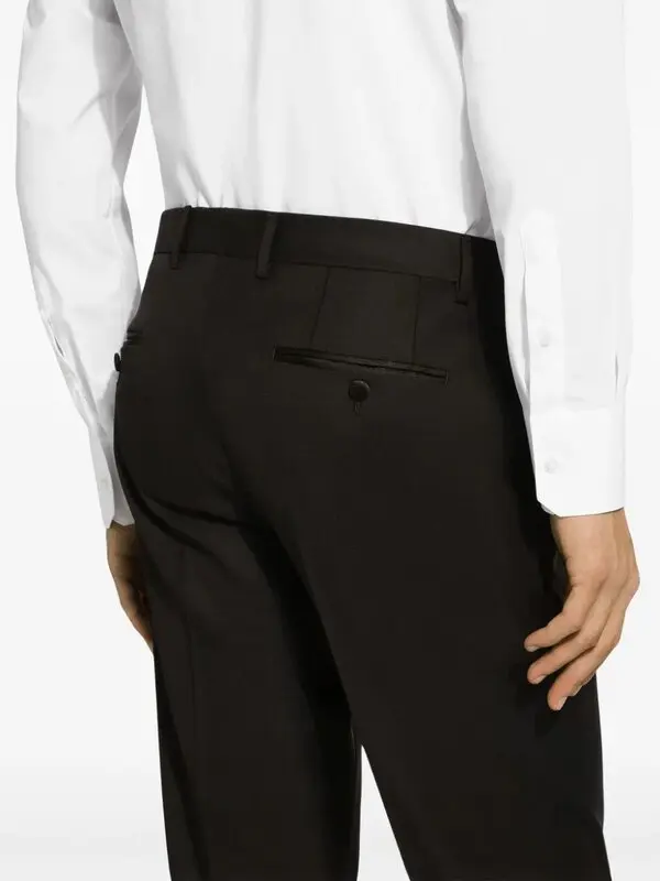 Dolce & Gabbana Single-breasted Tailored Suit With Pleated Trousers