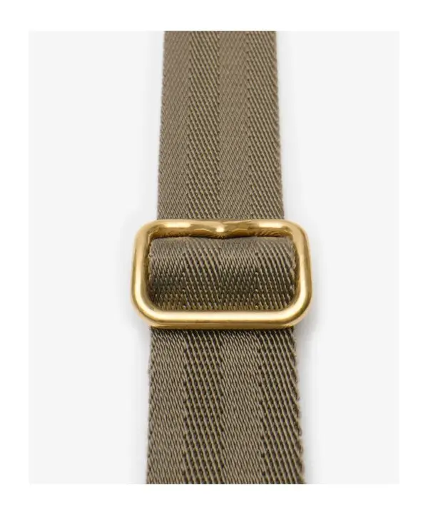 Burberry Horseshoe Checked Crossbody Bag - Sand