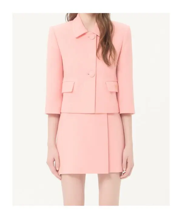 Valentino Garavani Wool Crepe Jacket