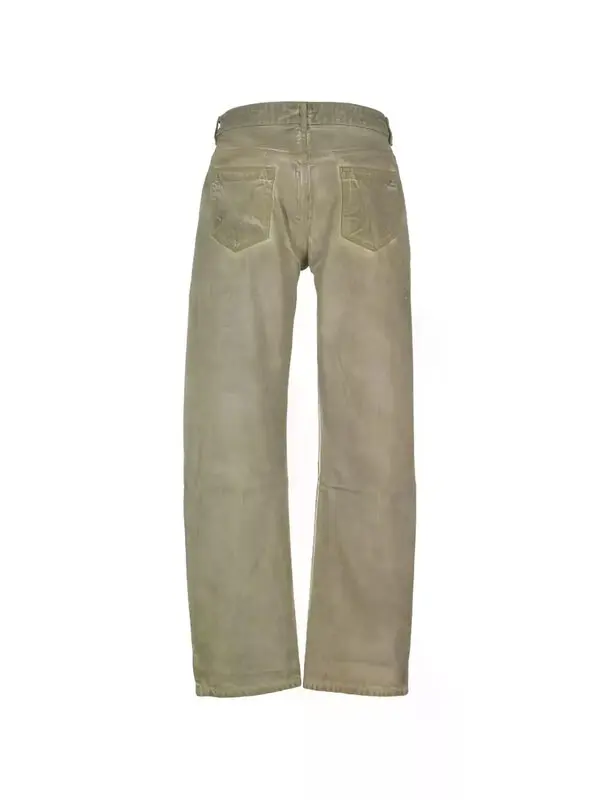 Rick Owens Fog Cut Jeans - Neutrals
