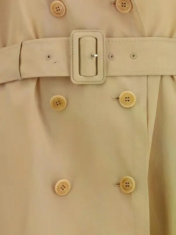 Ermanno Scervino Double-breasted Belted Trench Coat - Neutrals