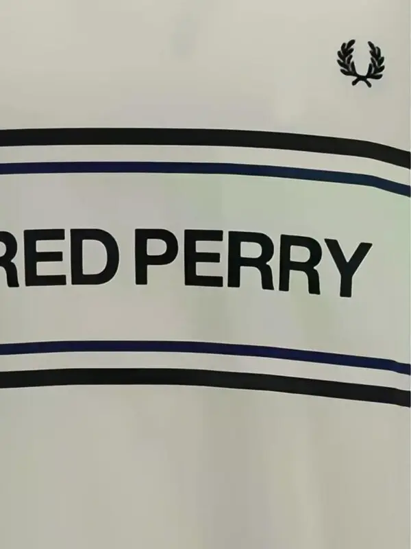 Fred Perry Logo-print Striped T-shirt