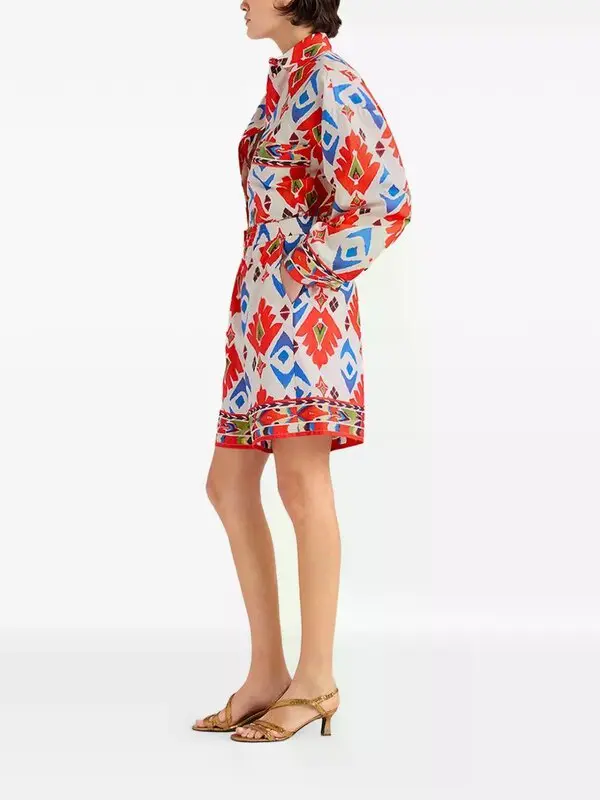 Momoni Printed Poplin Shorts