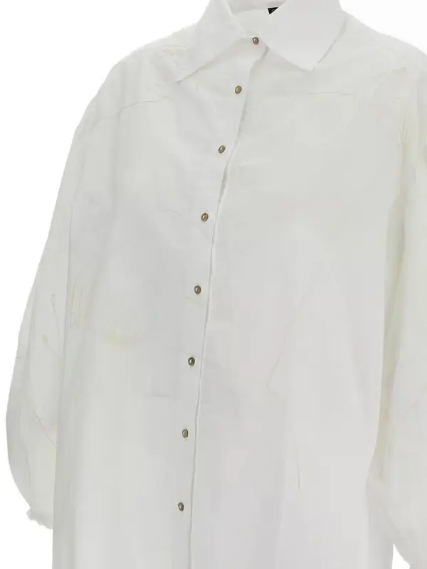 ESTRAFALARIO Hillay Embroidered Cotton Shirt