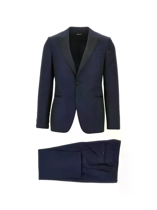 Zegna Peak-lapel Single-breasted Suit