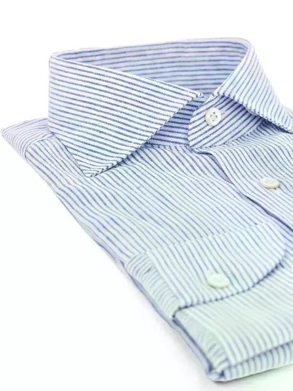 BORRIELLO NAPOLI Striped-pattern Shirt