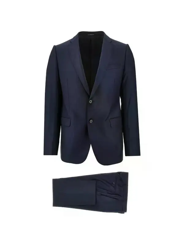 Emporio Armani Single-breasted Wool Suit