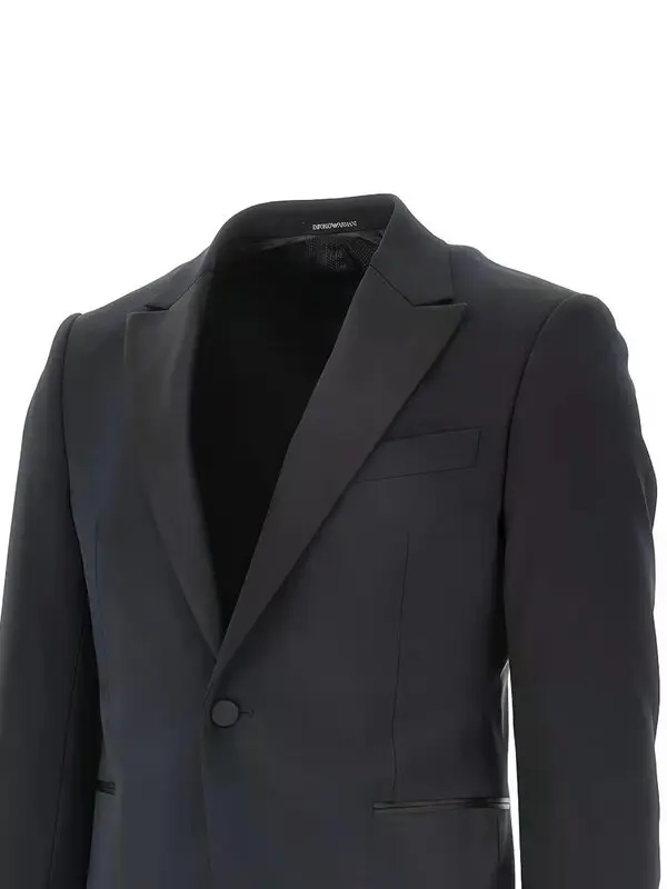 Emporio Armani Satin-lapel Suit
