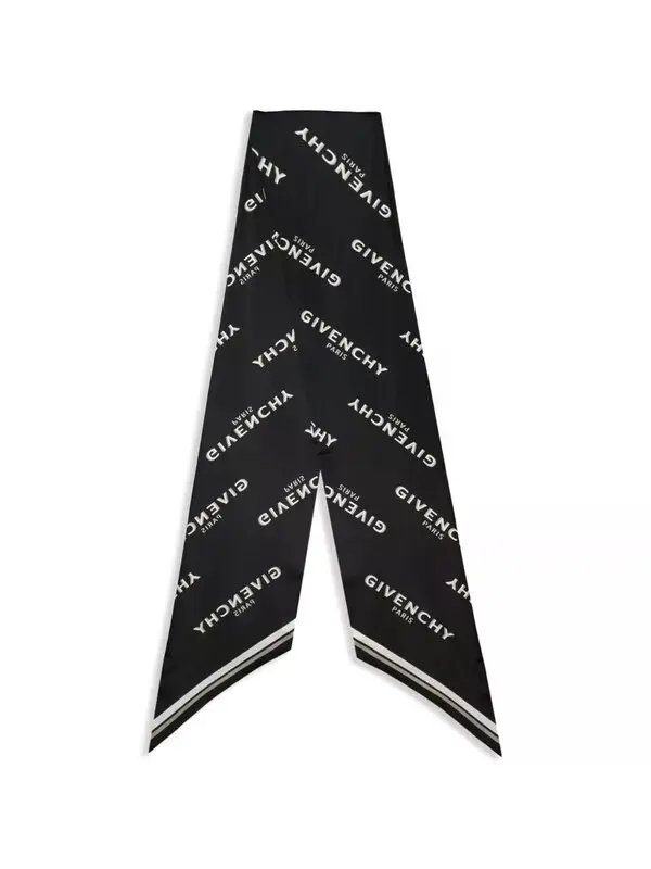 Givenchy Maxi Shadow Logo-print Bandeau Scarf