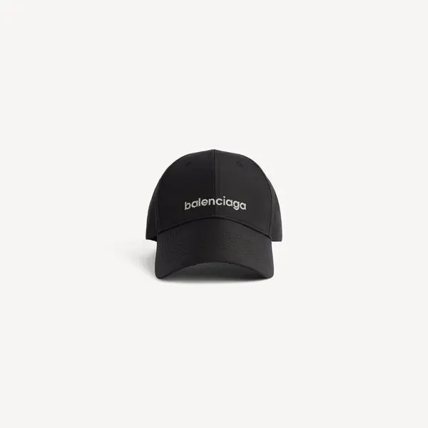 Balenciaga Techwear Baseball Cap - Black