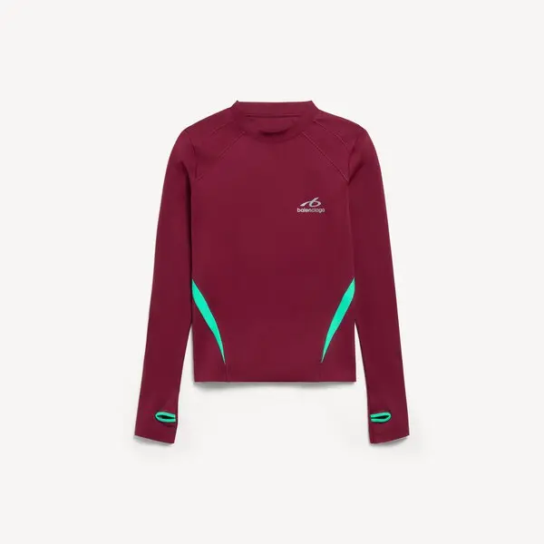 Balenciaga Techwear Fitted Long Sleeve Top