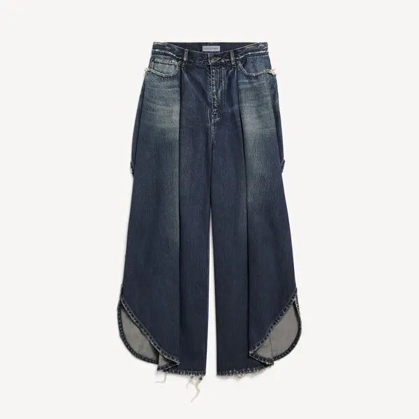 Balenciaga Tulipe Wide Leg Jeans