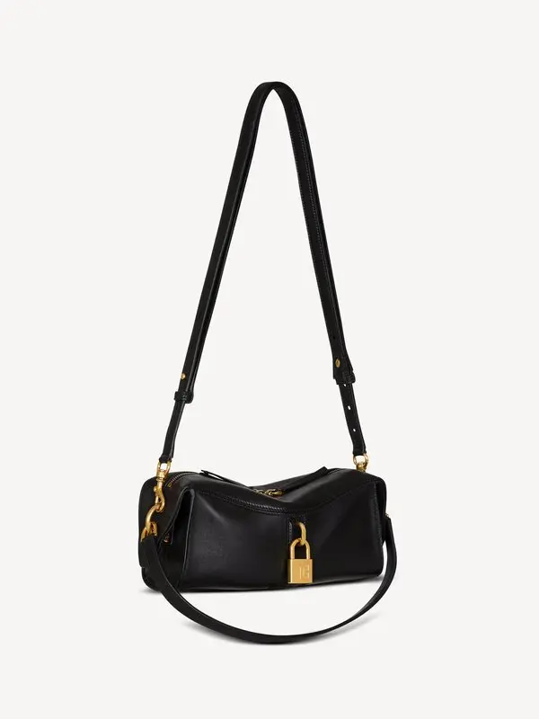 Balmain Small Pulse Bag In Smooth Leather - Black