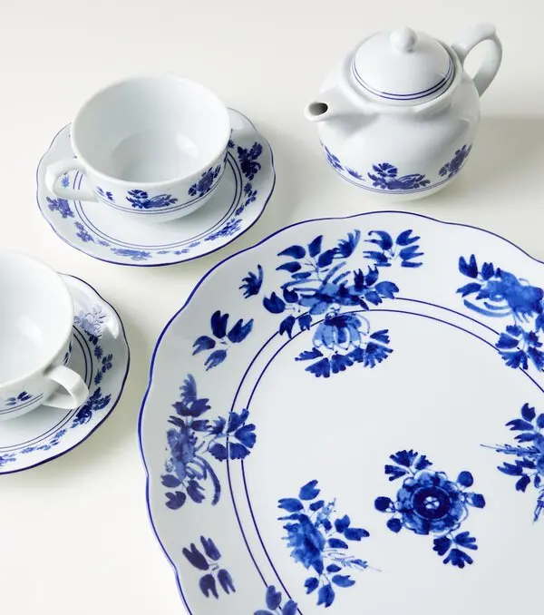CABANA Gloria Floral Porcelain Platter