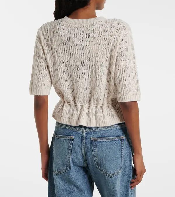 FRAME Clover Wool And Cashmere Cardigan