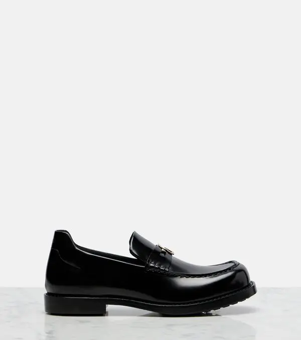 Balenciaga Leather Loafers