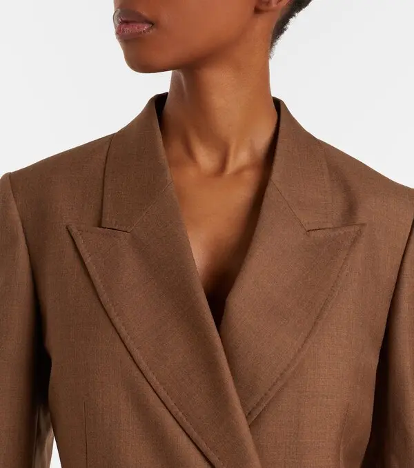 Gabriela Hearst Angela Wool And Silk Blazer
