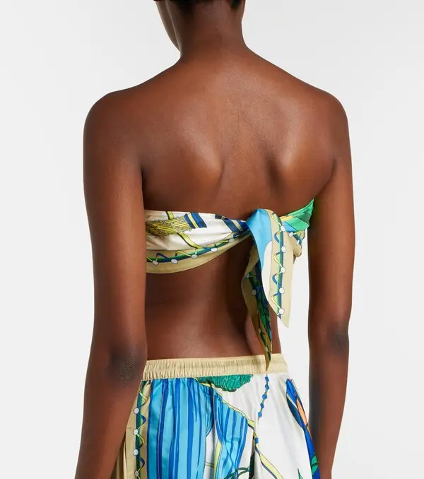 Tory Burch Printed Silk Top