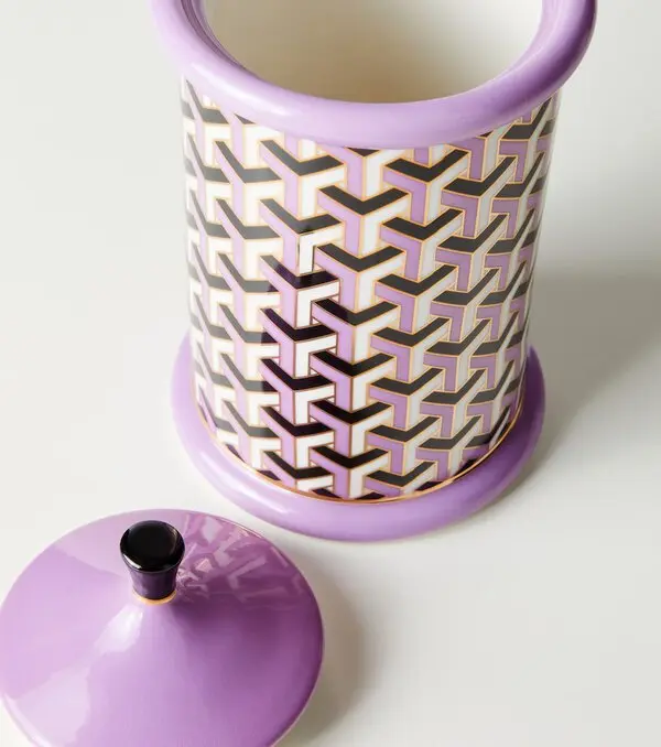 Jonathan Adler Versailles Porcelain Container - Pink