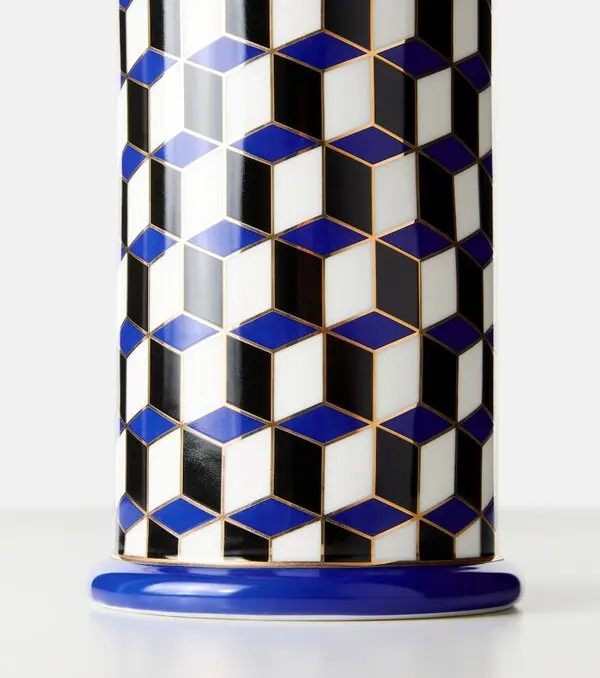 Jonathan Adler Versailles Porcelain Container - Blue