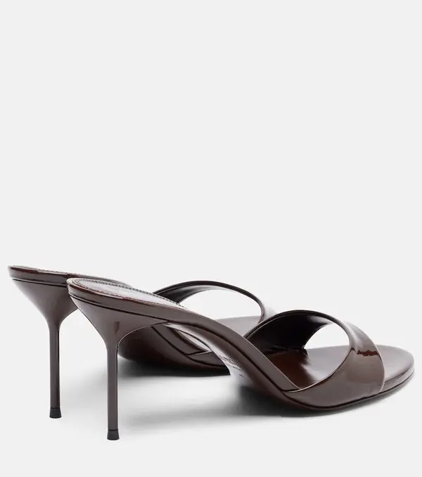 Paris Texas Lidia Patent Leather Mules - Brown