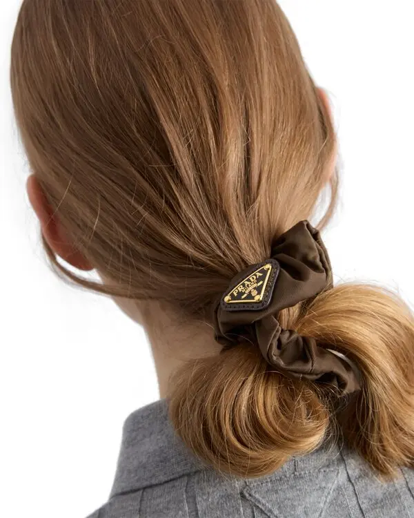 Prada Re-nylon Hair Bands Set - Orange