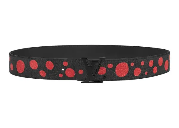 LOUIS VUITTON X Yayoi Kusama Initiales 40mm Belt - Black/red