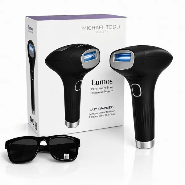 MICHAEL TODD BEAUTY Lumos Ipl Fda-cleared Ice Cooling Hair Removal Device With 999,999 Flashes - Black