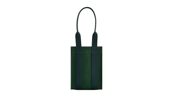 Kith Monogram Canvas Wine Tote Bag