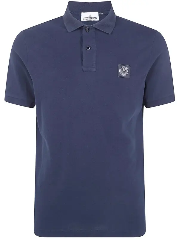 Stone Island Polo Ica Corta "l1.s15.22000.08.s0017 V0020 - Blue