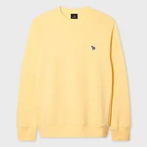 Paul Smith Organic Cotton Zebra Logo Sweatshirt