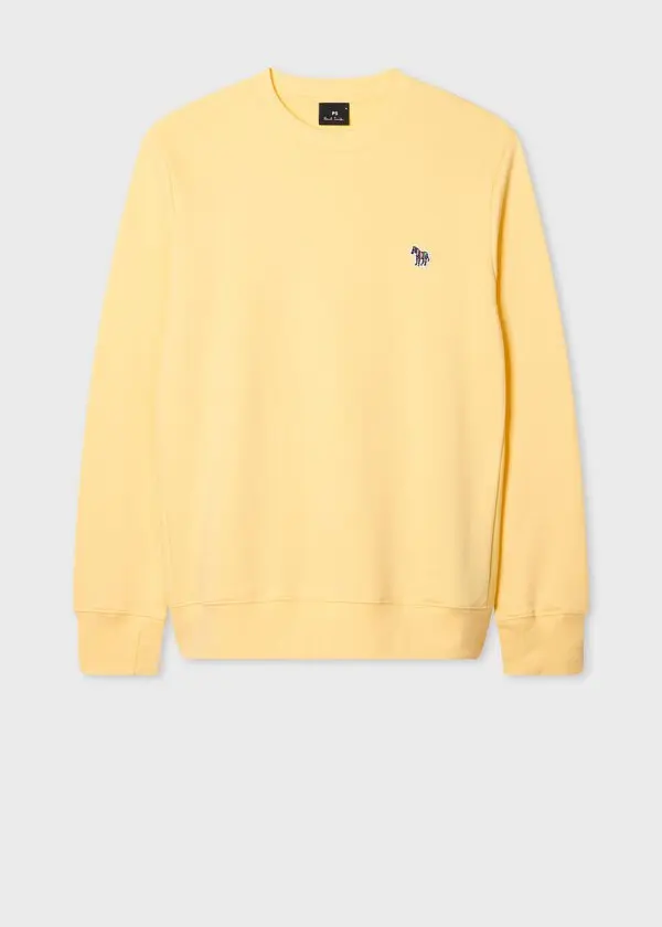 Paul Smith Organic Cotton Zebra Logo Sweatshirt