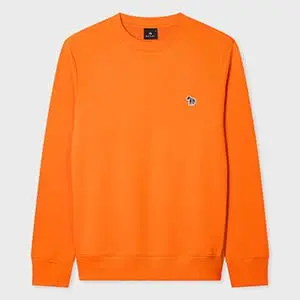 Paul Smith Organic Cotton Zebra Logo Sweatshirt