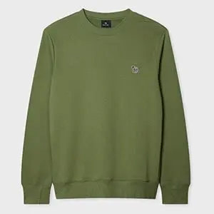Paul Smith Organic Cotton Zebra Logo Sweatshirt