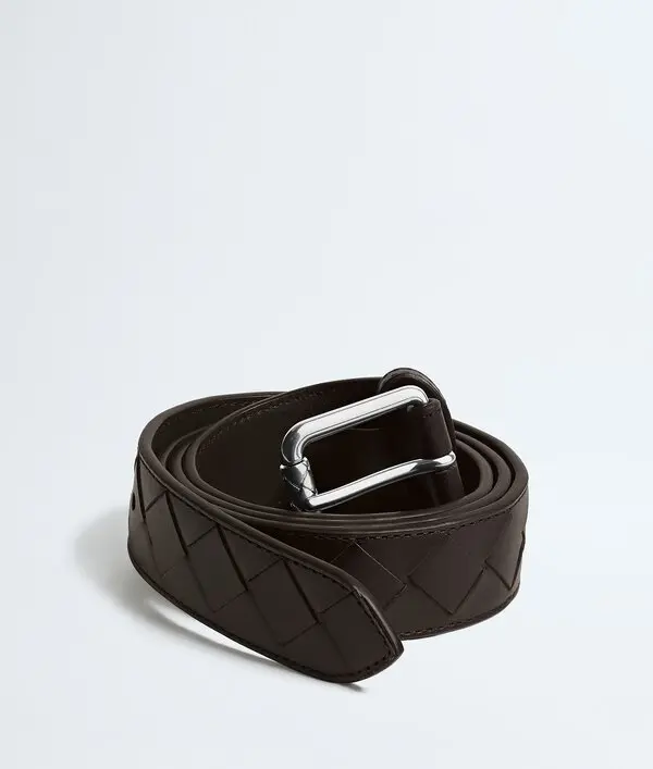 Bottega Veneta Intrecciato Belt - Fondant
