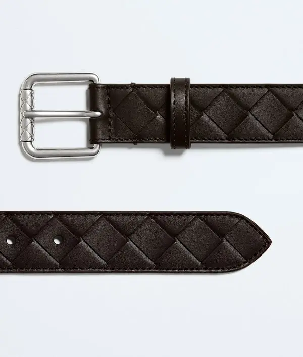 Bottega Veneta Intrecciato Belt - Fondant