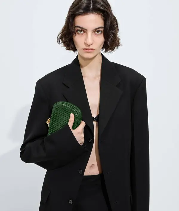 Bottega Veneta Soft Knot - Basil