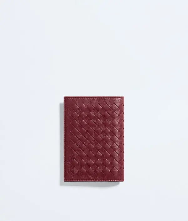 Bottega Veneta Woven Mycelium Passport Case
