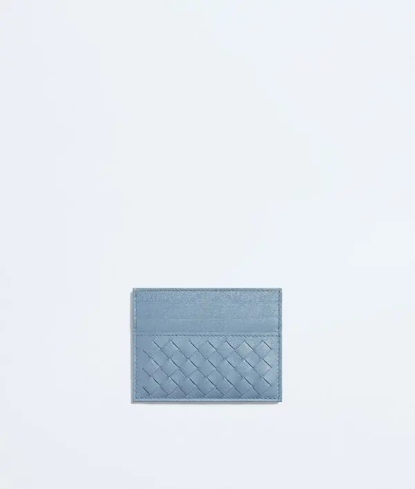 Bottega Veneta Woven Mycelium Credit Card Case - Mineral