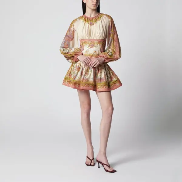 Zimmermann Indra Mini Dress - Multicolor