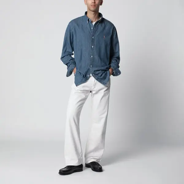 Polo Ralph Lauren Denim Custom-fit Shirt - Blue