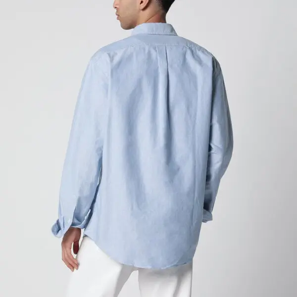Polo Ralph Lauren Oxford Shirt Custom-fit - Light Blue