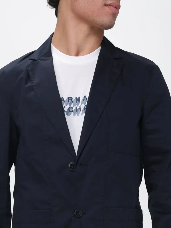 Armani Exchange Single Breasted Blazer
