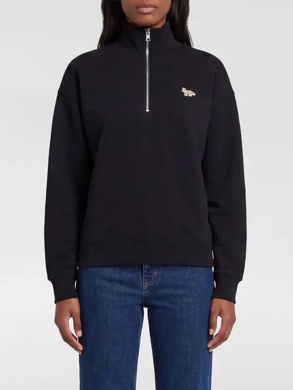Maison Kitsuné Sweatshirt With Embroidered Logo